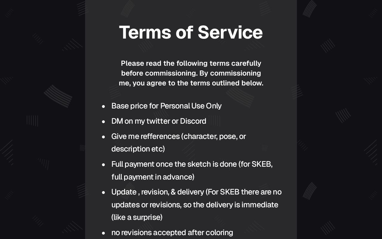 Term Of Service